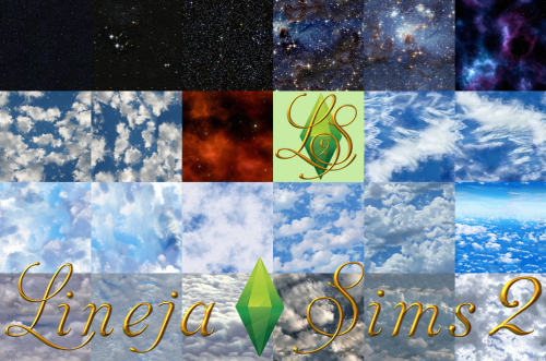 Небо (Sky) - Покрытие для пола (Floor) - Lineja Sims